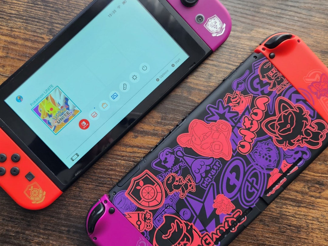 Restored Switch Scarlet/violet - Etsy