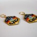 Colorful Bewitching Halloween Witch Leg Earrings, Delicate Seed Bead ...