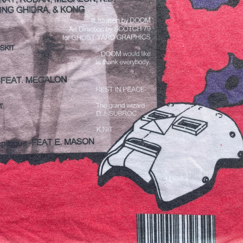 MF DOOM Operation Dooms Day All Over Print Album Tee - Etsy