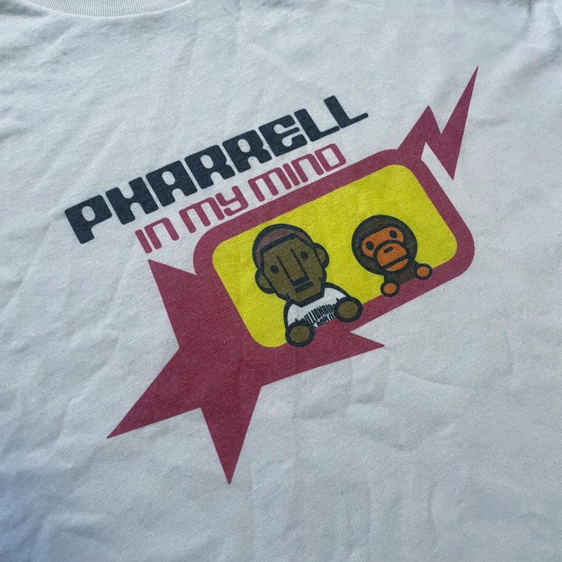 Pharrell Williams in My Mind Album Logo Tee - Etsy