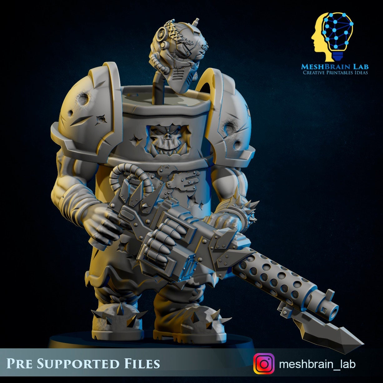 Ork Space Marine Commando Stealth Sci-fi Orks Meshbrain - Etsy UK