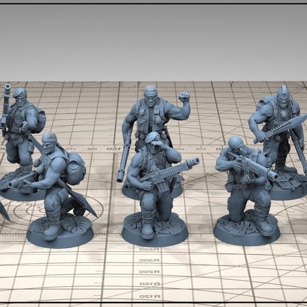 28mm Catachan - Etsy