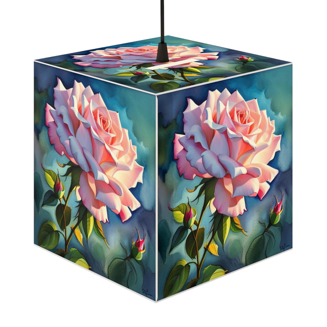 Light Cube Lamp This Beautiful Crafted Lamp Will Lite Any Room in Your ...