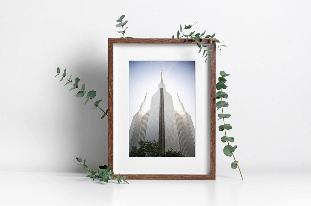 Washington DC LDS Temple Photo | Modern Temple Art (digital Image) - Etsy