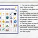 Outer Space Bingo, Solar System Bingo, Astronomy Bingo, 40 Printable ...