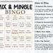 Mix and Mingle Bingo, Get to Know You Questions, Class Reunion Games ...