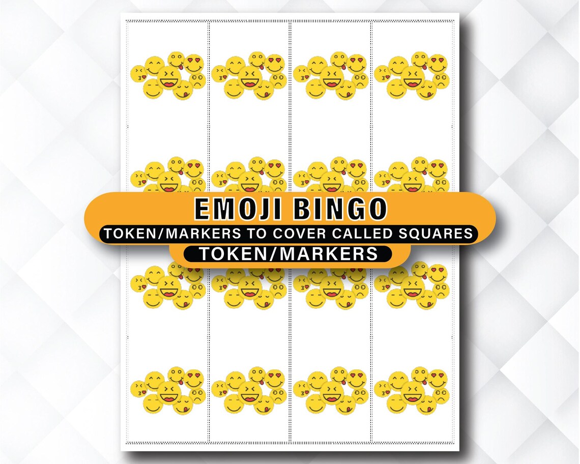 60 Emotion Bingo Cards, Emotional Feeling Bingo, Funny Face Game ...