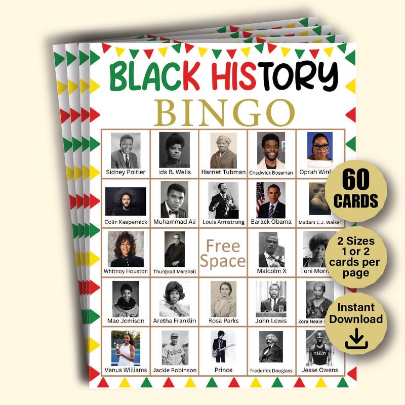History Card Template - Etsy