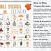 60 Bible Bingo Cards, Bible Stories Bingo, Sunday School Bingo, Bible ...