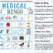 60 Medical Bingo Cards, Doctor Retirement Game, Nurse Bingo Games ...