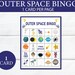 Outer Space Bingo, Solar System Bingo, Astronomy Bingo, 40 Printable ...