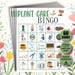 60 Plant Care Bingo Cards, Plant Care Game for Kids, Gardening Bingo ...