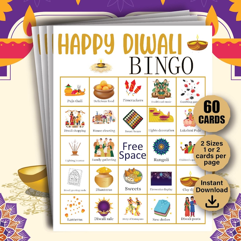 Desi Bingo Game - Etsy