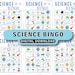 60 Printable Science Bingo Cards, Chemistry Bingo, Atomic Bingo, Mad ...