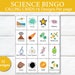 Science Bingo, 60 Printable Science Bingo Cards, Chemistry Bingo ...