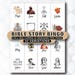 60 Bible Bingo Cards, Bible Stories Bingo, Sunday School Bingo, Bible ...