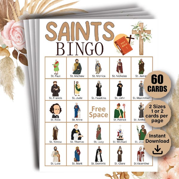 Printables for All Saints Day - Etsy