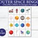 Outer Space Bingo, Solar System Bingo, Astronomy Bingo, 40 Printable ...