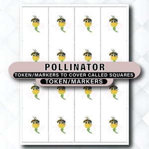 Pollinator Bingo 60 Cards, Nature Bingo Cards, STEM Game for Kids ...