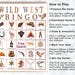 60 Wild West Bingo Cards, Bingo Games, Cowboy Bingo, Native American ...