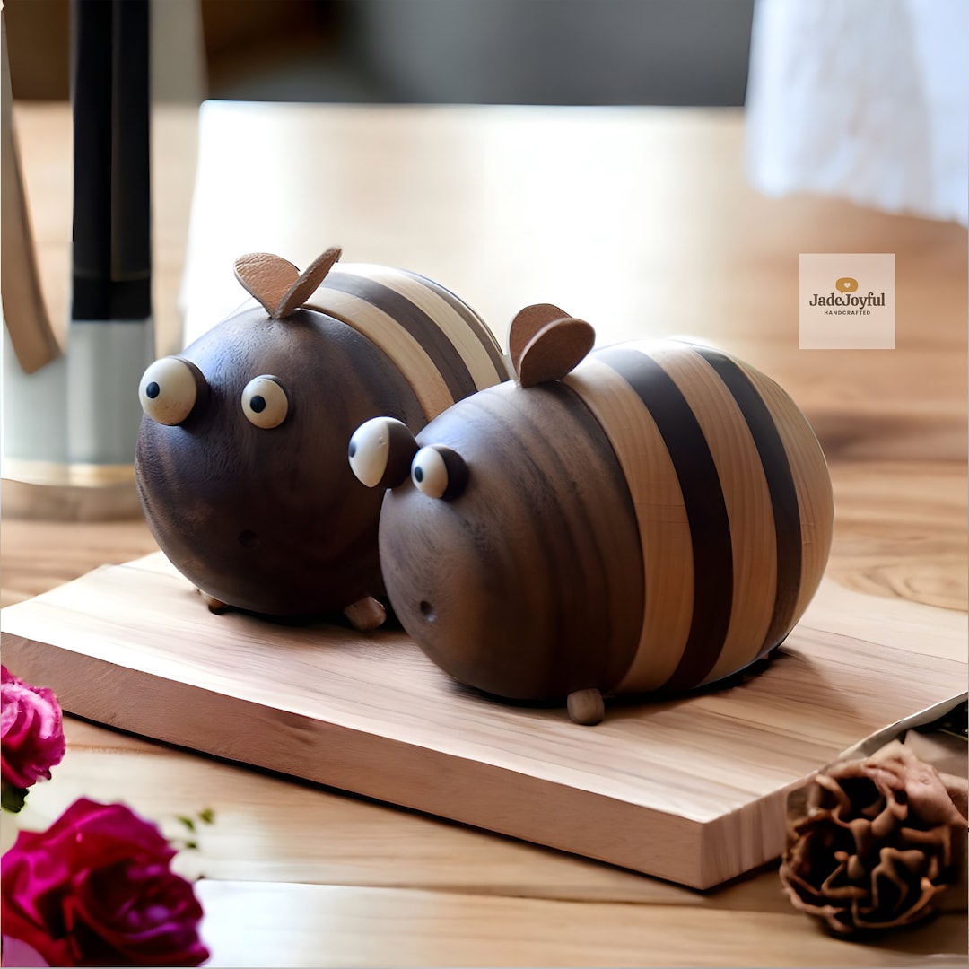 Luxury Handmade Bee Toothpick Storage Container, Fun Home Decor, Unique ...