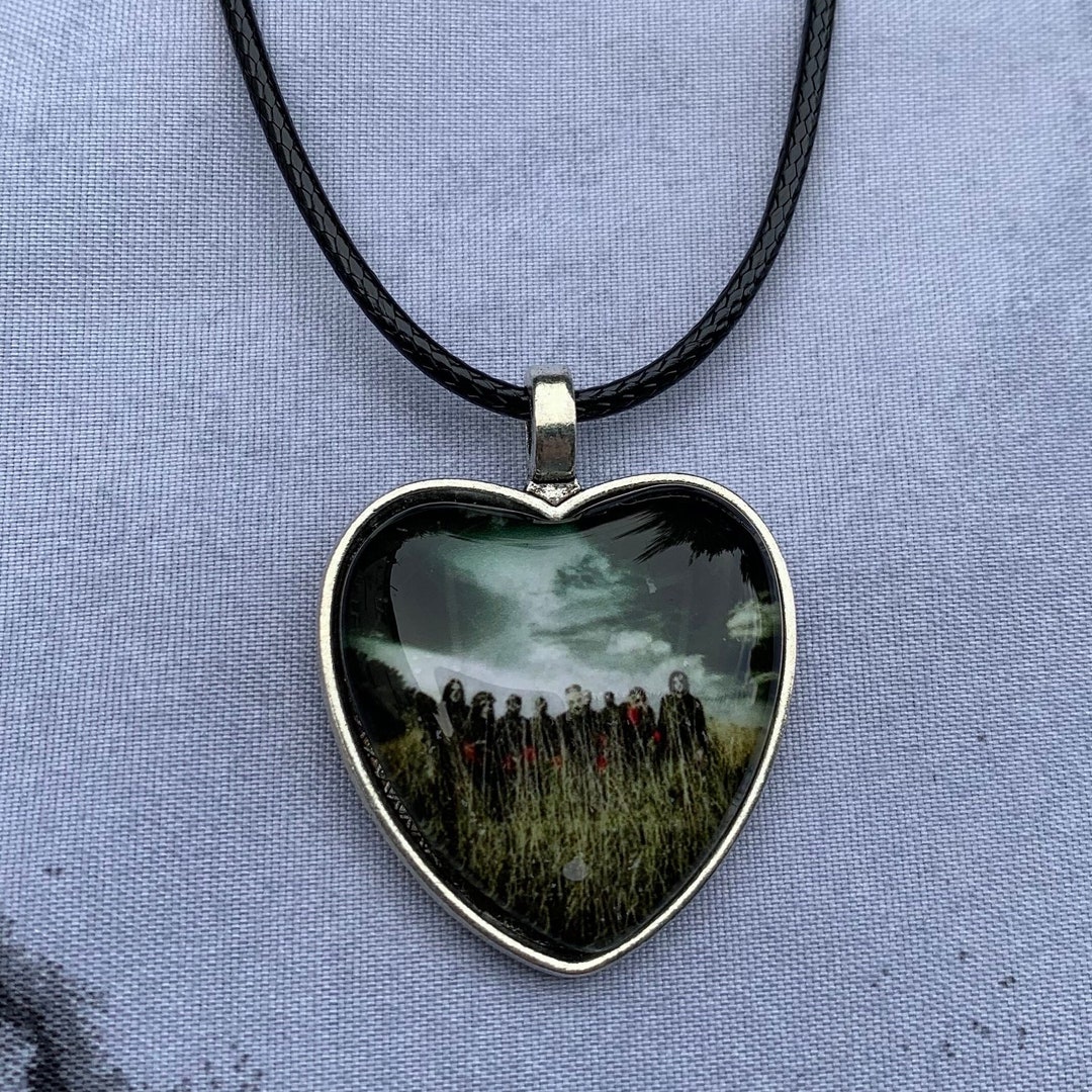 Slipknot All Hope is Gone Album Cover Heart Pendant Necklace Gift - Etsy UK