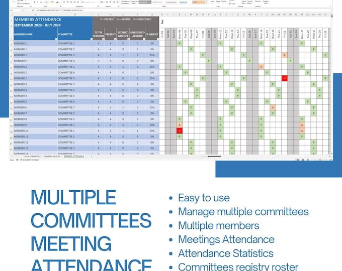 RACI Matrix Excel Template, Project Task Assignment Responsibility ...