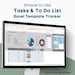 Simple To-do List and Task Manager Excel Template - Task Tracker ...