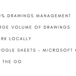 Drawing Registry Management and Distribution List Excel Template ...