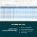 Hotel and Hotel Apartments Bookings Calendar Excel Spreadsheet Template ...