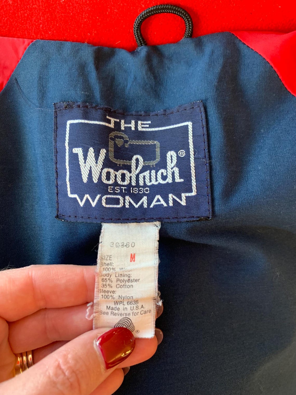 Woolrich Wool Jacket - Etsy