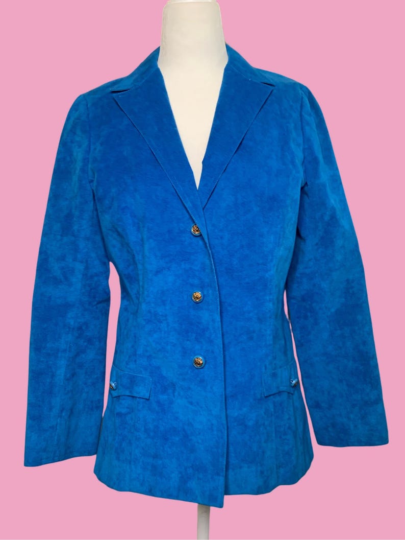 1970s Baron Peters Ultrasuede Blazer - Etsy