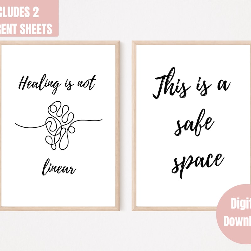 Mental Health Door Decor - Etsy