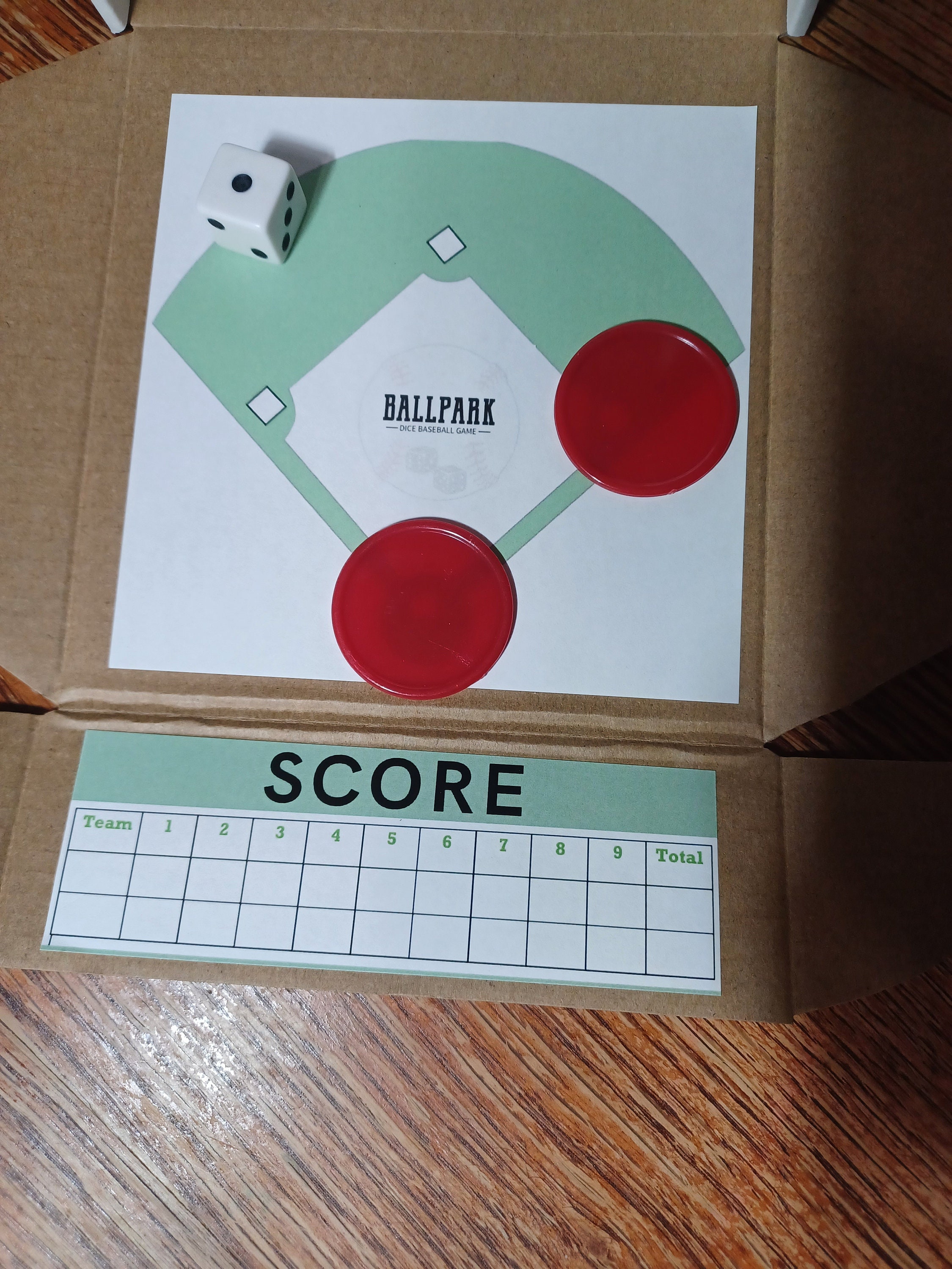 Ballpark Dice Baseball Game - Etsy