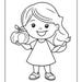 Kids Preschool Pre K Kindergarten Coloring Book: 5 Fun Animal & Nature ...