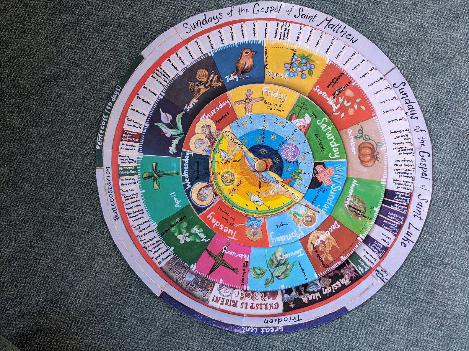 Orthodox Cyclical Calendar - Perpetual Calendar - Personal or ...