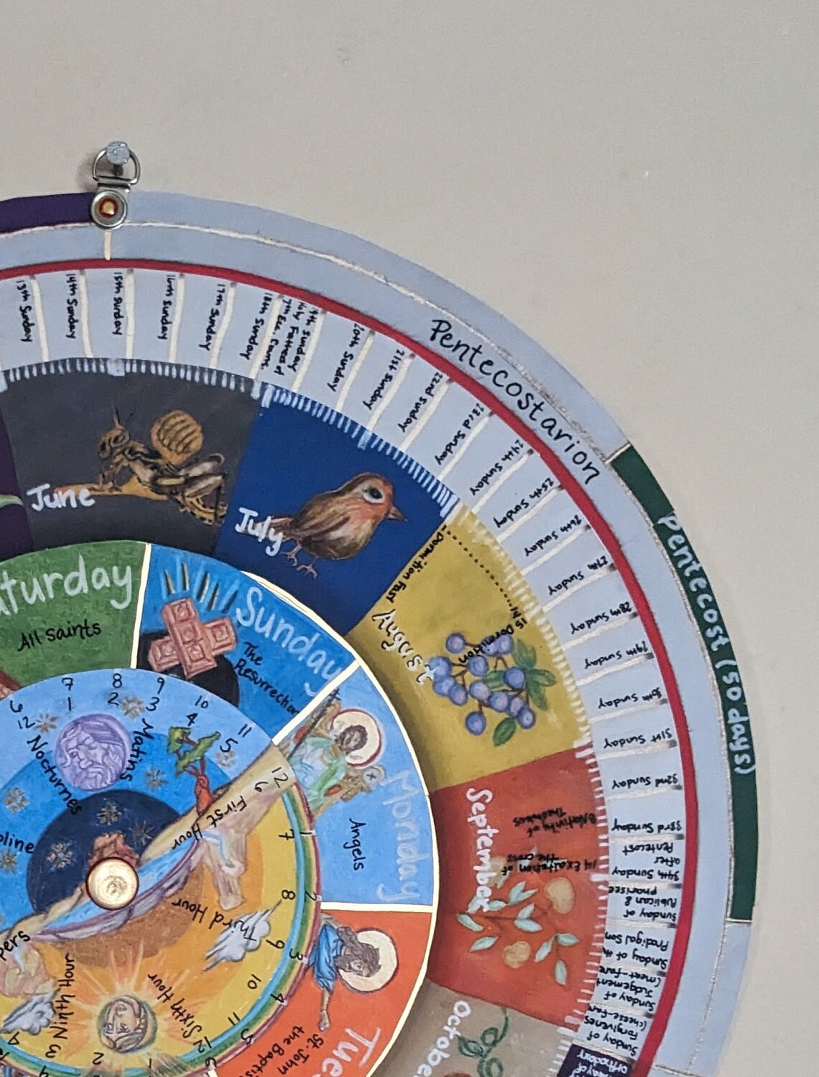Orthodox Cyclical Calendar- Homeschool Calendar - Perpetual Calendar - Etsy