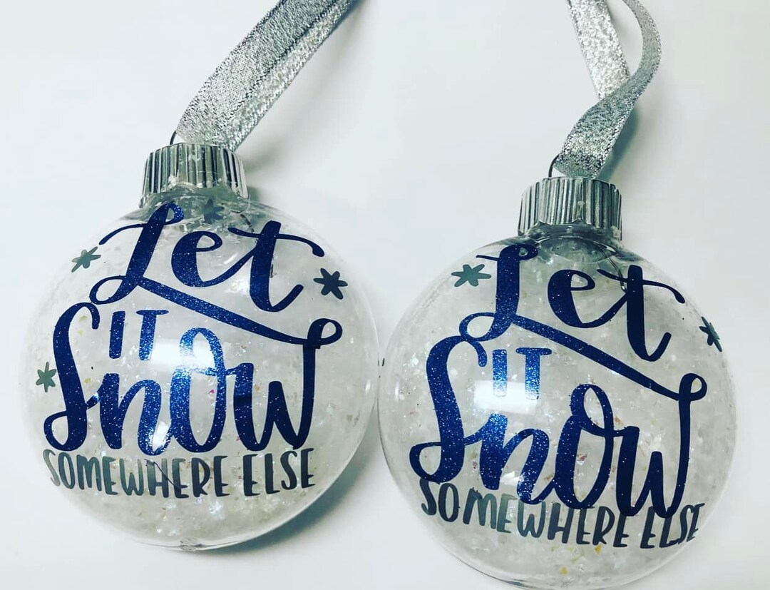 Personalized Christmas Bulbs / Name Ornaments - Etsy
