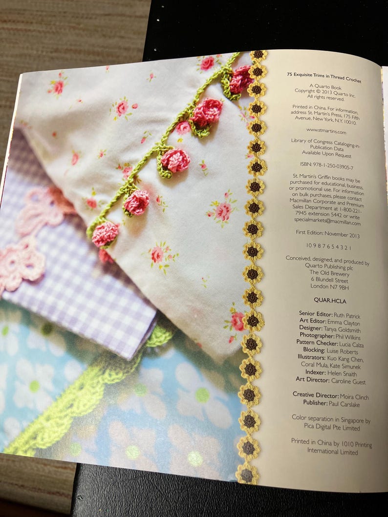75 Exquisite Trims in Thread Crochet. Caitlin Sainio. Circa 2013. 127 ...