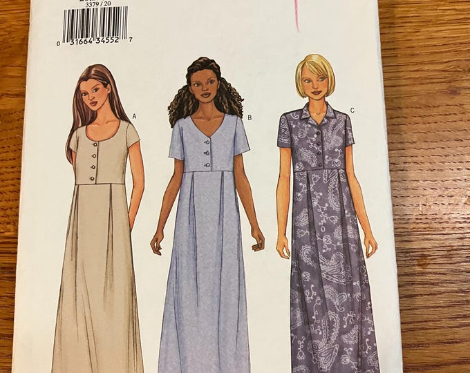 Butterick Pattern Number 3379. Circa 2002. Uncut. Sizes 20-24. - Etsy