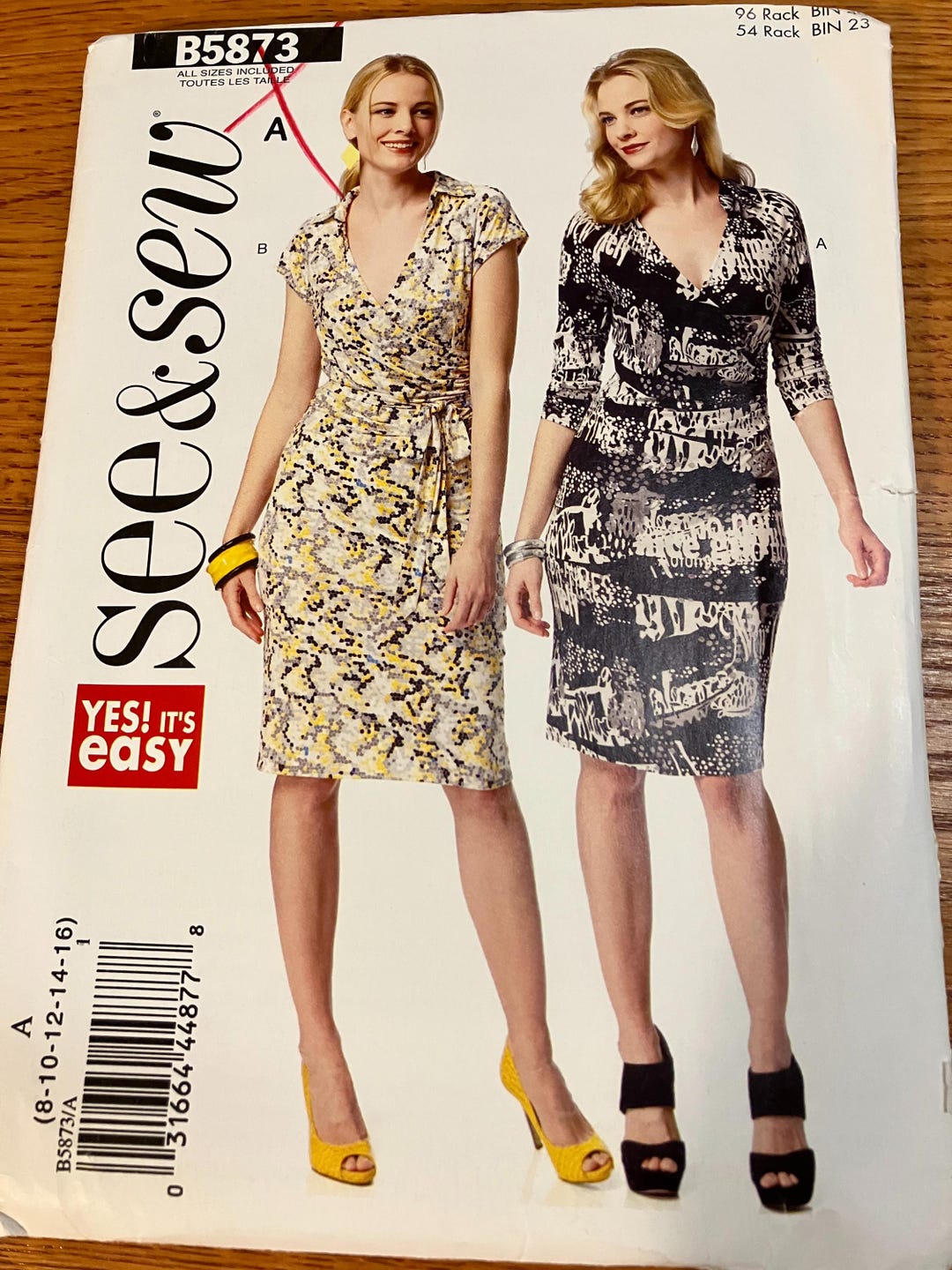 See and Sew Pattern B5873. Uncut. Sizes 8-16. Circa 2013. - Etsy
