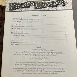 Debbie Mumm Seasonal Samplers and Country Calendar. Two Books ...