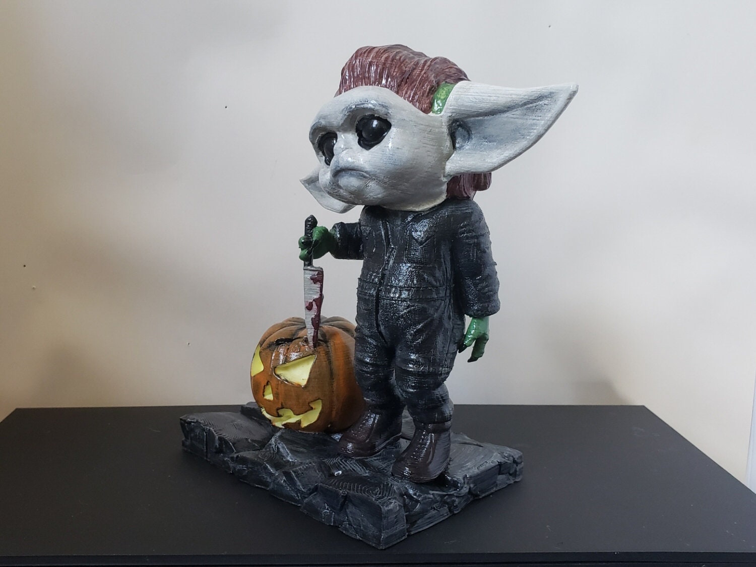 Grogu Michael Myers Baby Yoda What If Horror Mash-up 3D - Etsy