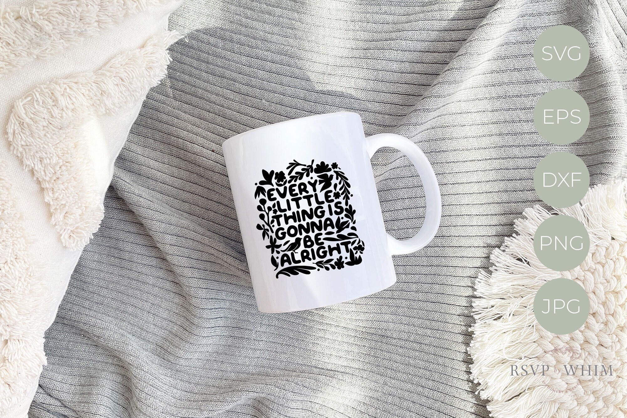 Bob Marley 'every Little Thing is Gonna Be Alright' SVG Cut File for ...