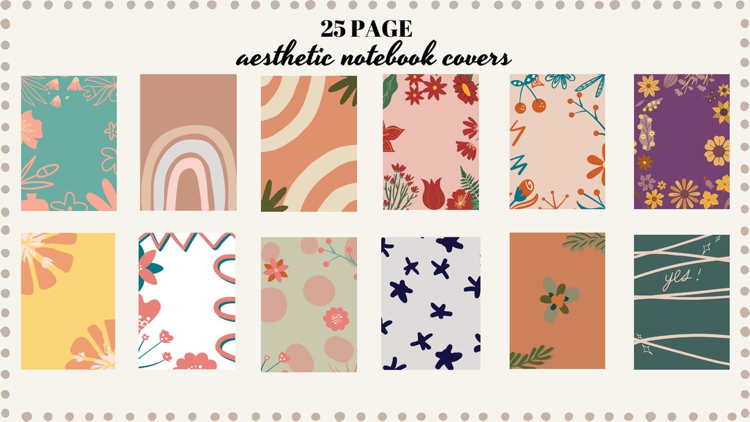 25 Aesthetic Digital Notebook Covers Digital Notebook Good Notes Cover ...