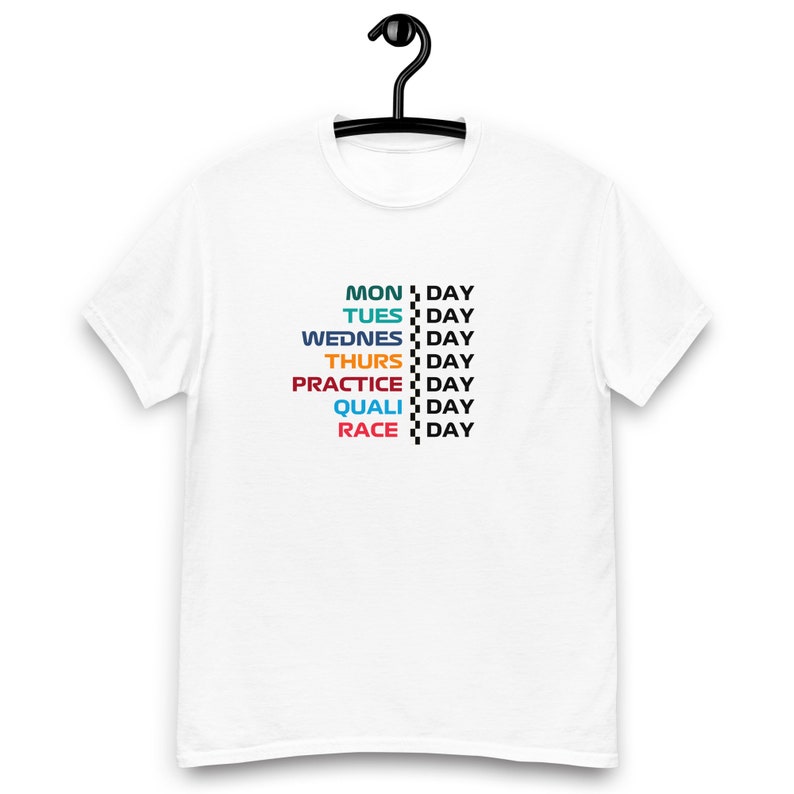 Race Week T-shirt F1 Fan Race Week F1 Fan F1 Fan T-shirt Formula 1 Race ...