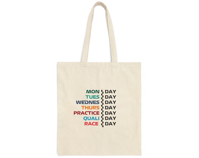 F1 Tote Bag Cotton Canvas Tote Bag F1 Race Week Bag Tote Bag F1 F1 Fan ...