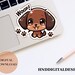 Digital Sticker, Printable Sticker, Cute Dog Sticker, Cute Cat Sticker ...