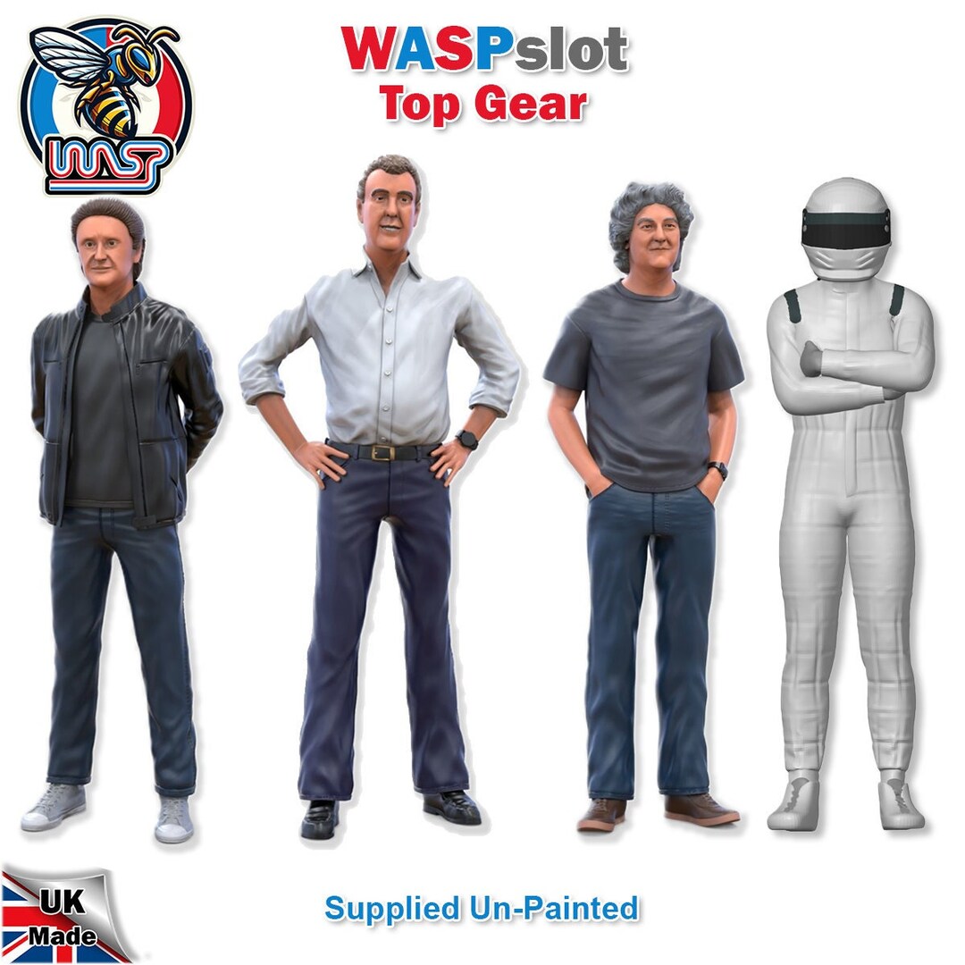 Top Gear-figuren, 1/24 en 1/18 inch - Etsy Nederland
