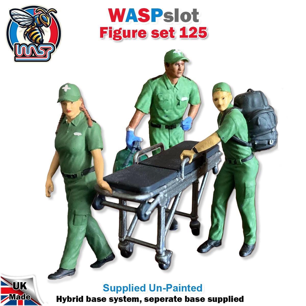 Medic Figures - 1/32 Scale - Resin Printed - Single Figures - Waspslot ...